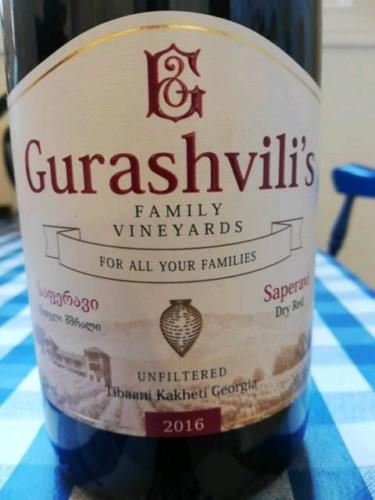 2020 Gurashvili´s Saperavi, Georgia, Kakheti, Tibaani - CellarTracker