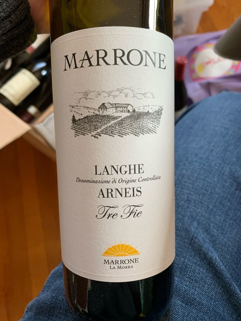 2022 Agricola Marrone Langhe Arneis Tre Fie, Italy, Piedmont, Langhe ...