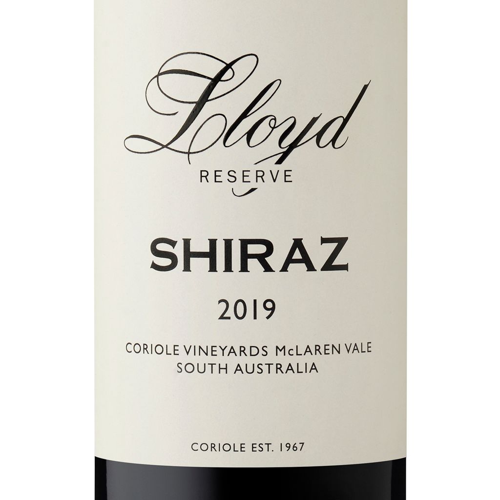 2019 Coriole Shiraz Lloyd Reserve, Australia, South Australia, Fleurieu ...