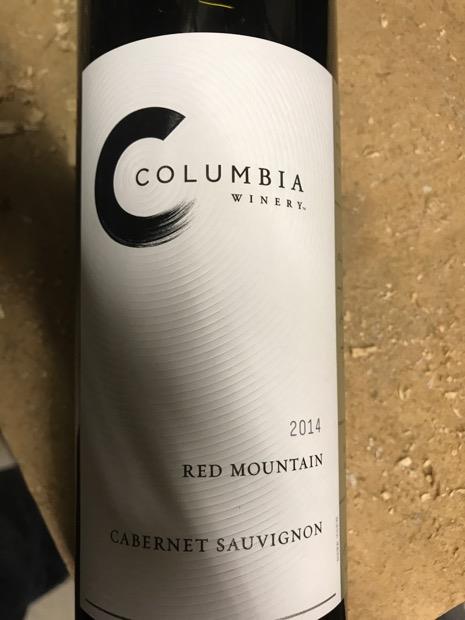 2014 Columbia Winery Cabernet Sauvignon, USA, Washington, Columbia ...