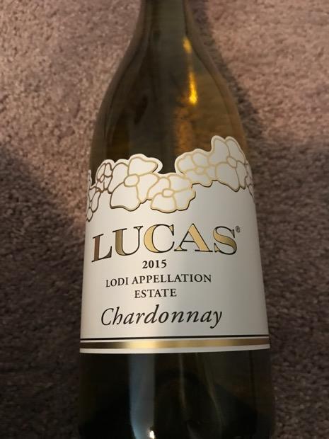 2015 Lucas Winery Chardonnay, USA, California, Central Valley, Lodi ...
