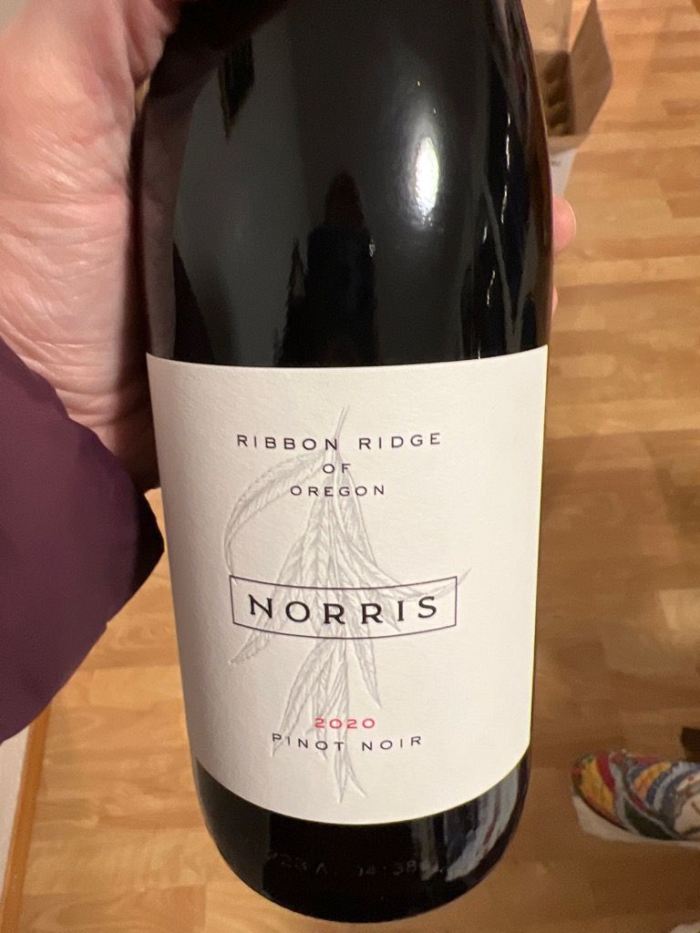 2020 Norris Estate Pinot Noir Norris McKinley Vineyard, USA, Oregon ...