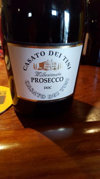 2016 Casato dei Tini Prosecco Millesimato, Italy, Veneto / Friuli ...