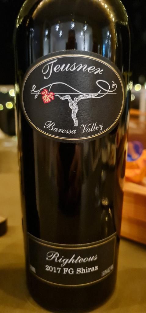 2017 Teusner Shiraz The FG Righteous, Australia, South Australia ...