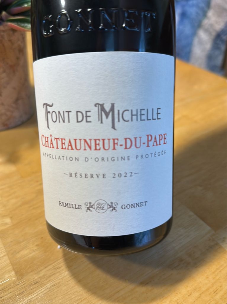 2023 Domaine Font de Michelle Châteauneuf-du-Pape, France, Rhône ...
