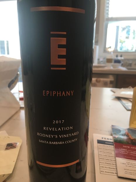 2017 Epiphany Revelation Rodney's Vineyard, USA, California, Central ...