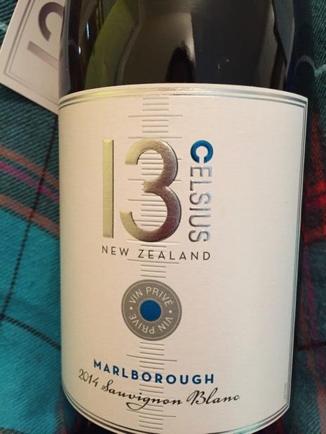 2014 13 Celsius Vineyards Sauvignon Blanc 13 Celsius, New Zealand ...