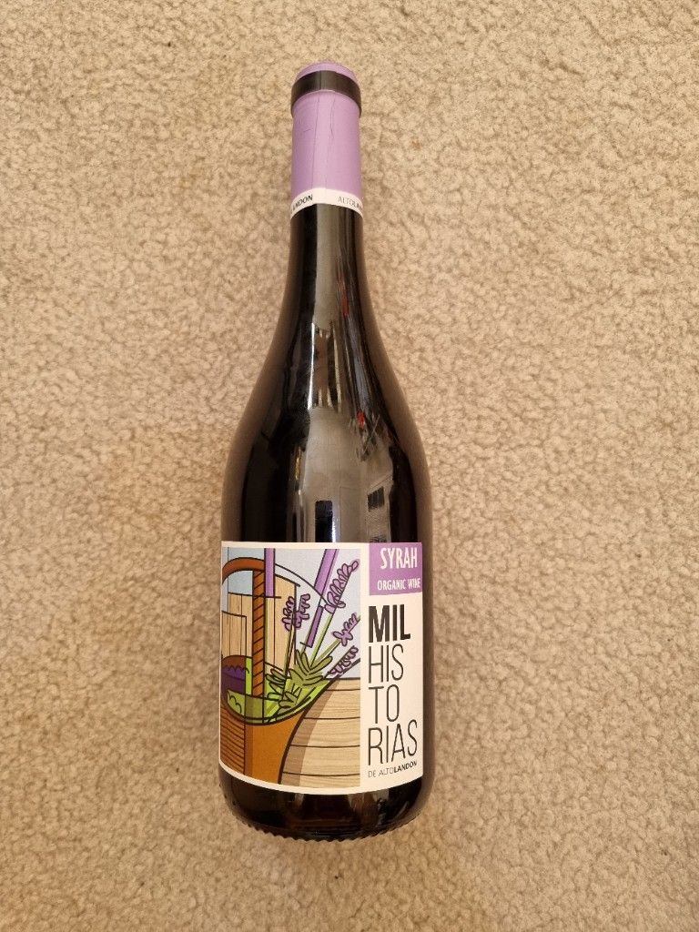 2019 AltoLandon Syrah Mil Historias, Spain, Castilla-La Mancha ...