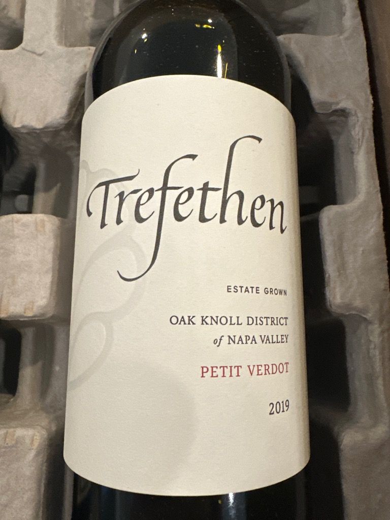 2019 Trefethen Petit Verdot, USA, California, Napa Valley, Oak Knoll ...