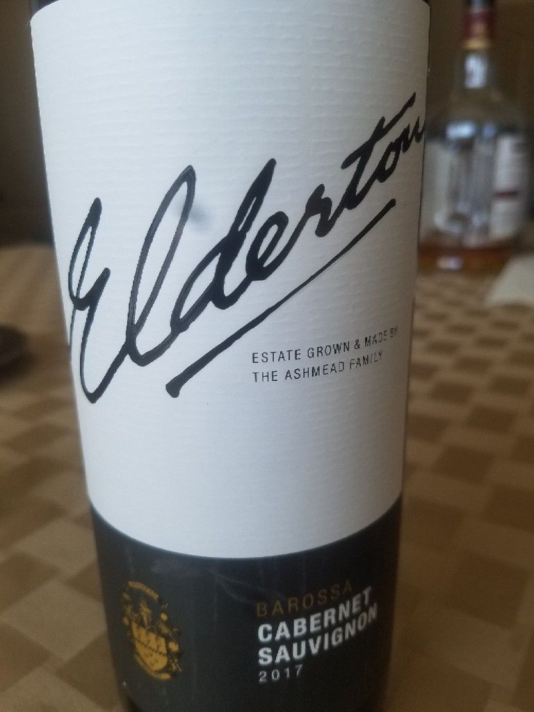 2017 Elderton Cabernet Sauvignon Barossa, Australia, South Australia ...