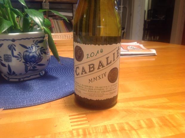 2014 Cabalie Vin de France Blanc, France, Vin de France - CellarTracker