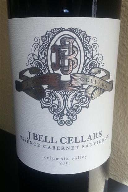 2011 J Bell Cellars Cabernet Sauvignon Essence, USA, Washington ...
