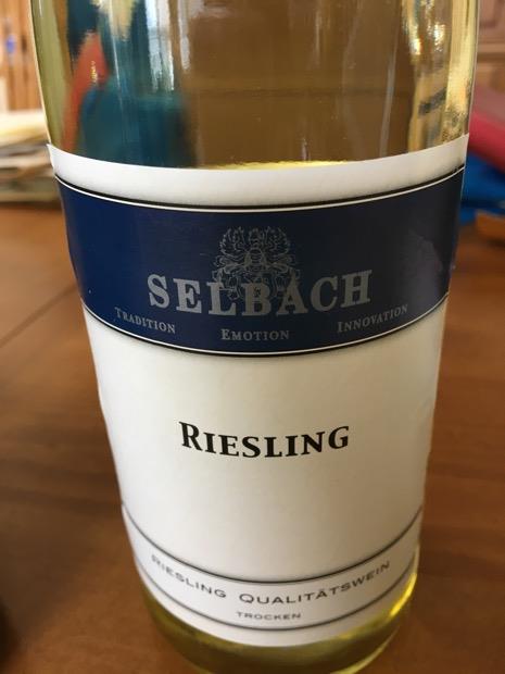 2012 Selbach Riesling Qualitätswein ***, Germany, Mosel Saar Ruwer ...