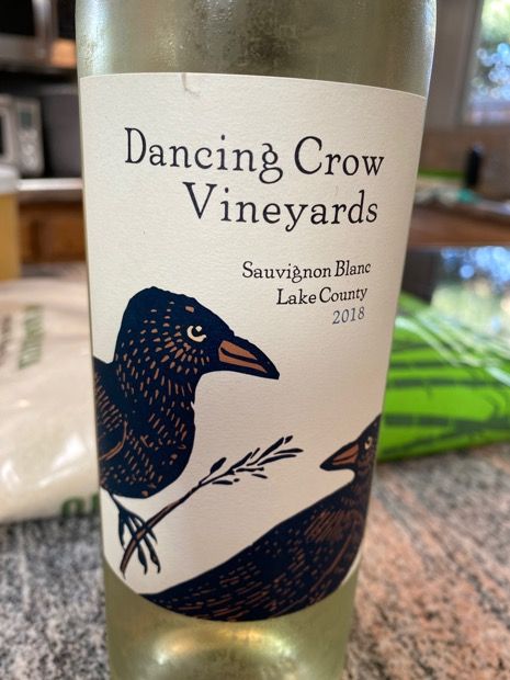 2018 Dancing Crow Vineyards Sauvignon Blanc, USA, California, North ...