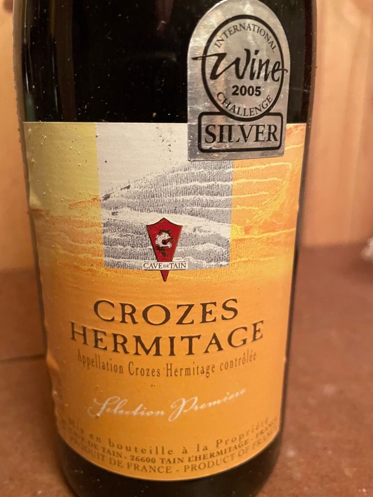 2003 Cave de Tain Crozes-Hermitage Les 3 Lys, France, Rhône, Northern ...