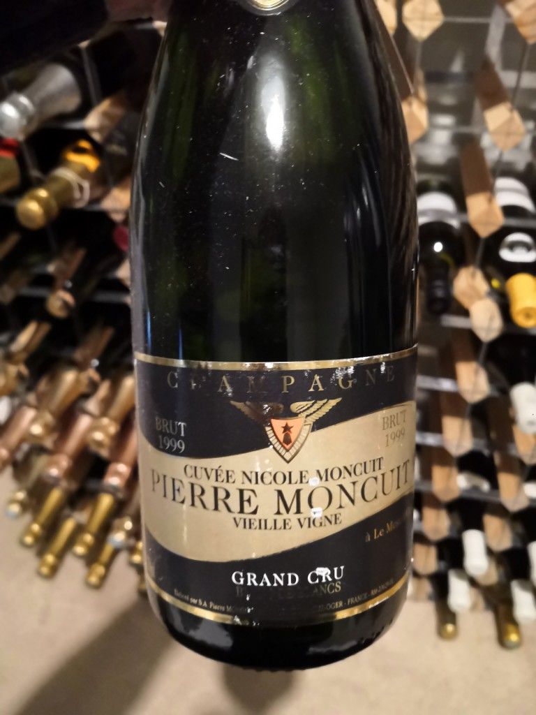 1998 Pierre Moncuit Champagne Grand Cru Cuvée Nicole Moncuit Vieille ...