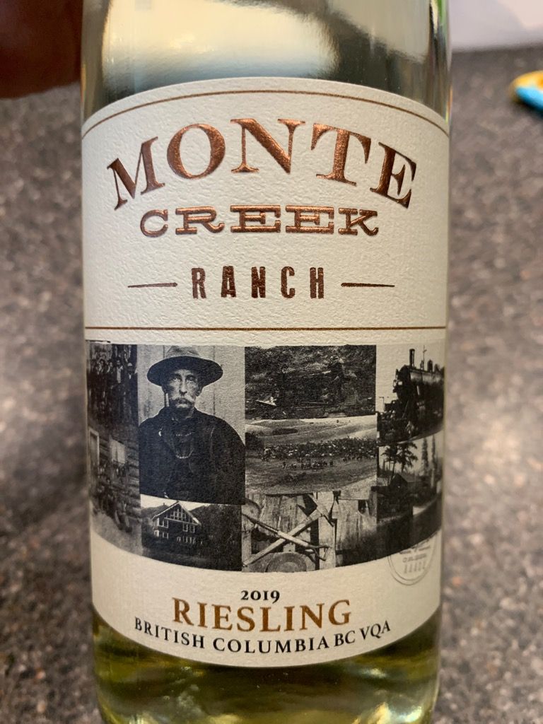 2021 Monte Creek Ranch Riesling, Canada, British Columbia, British ...