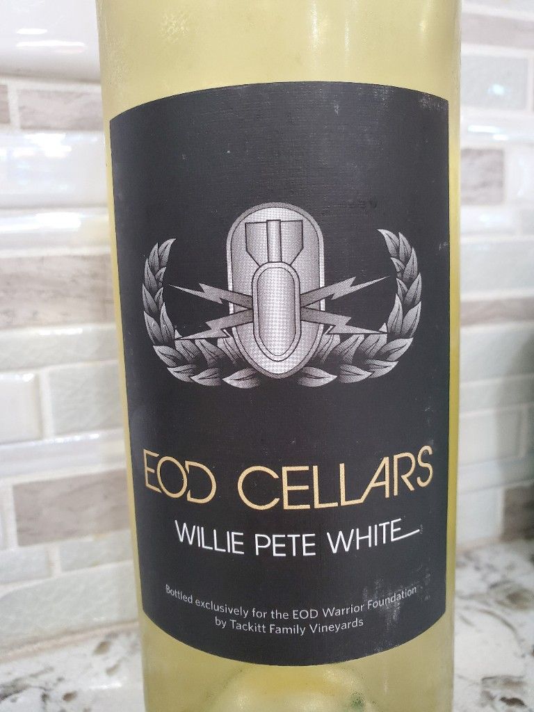 2014 EOD Cellars Sauvignon Blanc Willie Pete White Tackitt Family Vineyards, USA, California ...