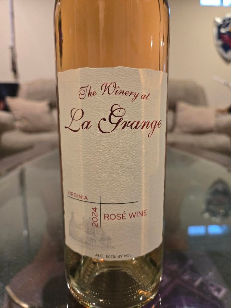 2024 The Winery at La Grange Rosé Wine, USA, Virginia, Northern ...