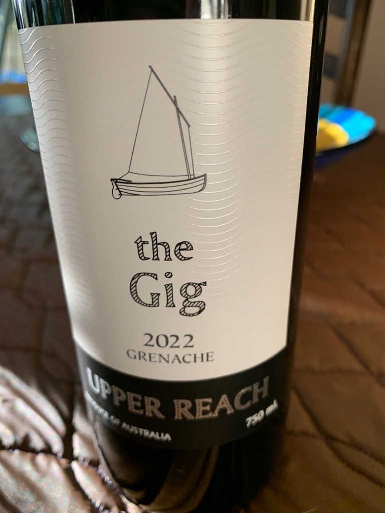 2022 Upper Reach The Gig Shiraz Grenache, Australia, Western Australia, Greater Perth, Swan ...
