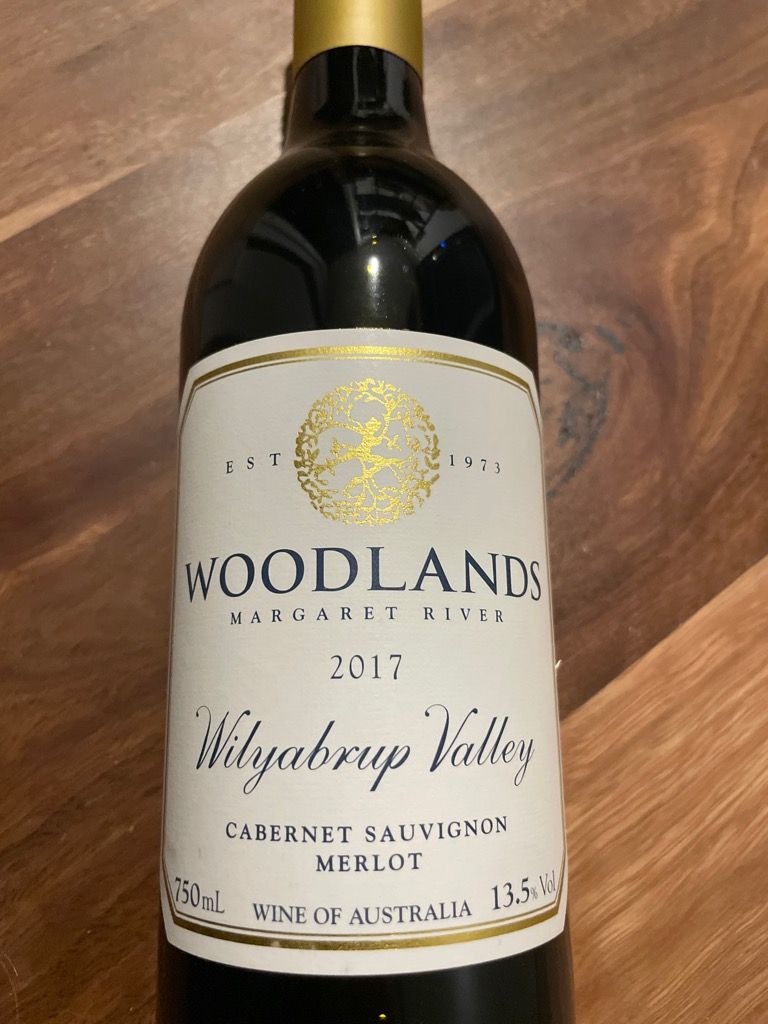 2017 Woodlands Cabernet Merlot, Australia, Western Australia, South ...