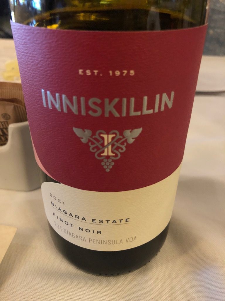 2023 Inniskillin Pinot Noir Niagara Estate, Canada, Ontario, Niagara ...