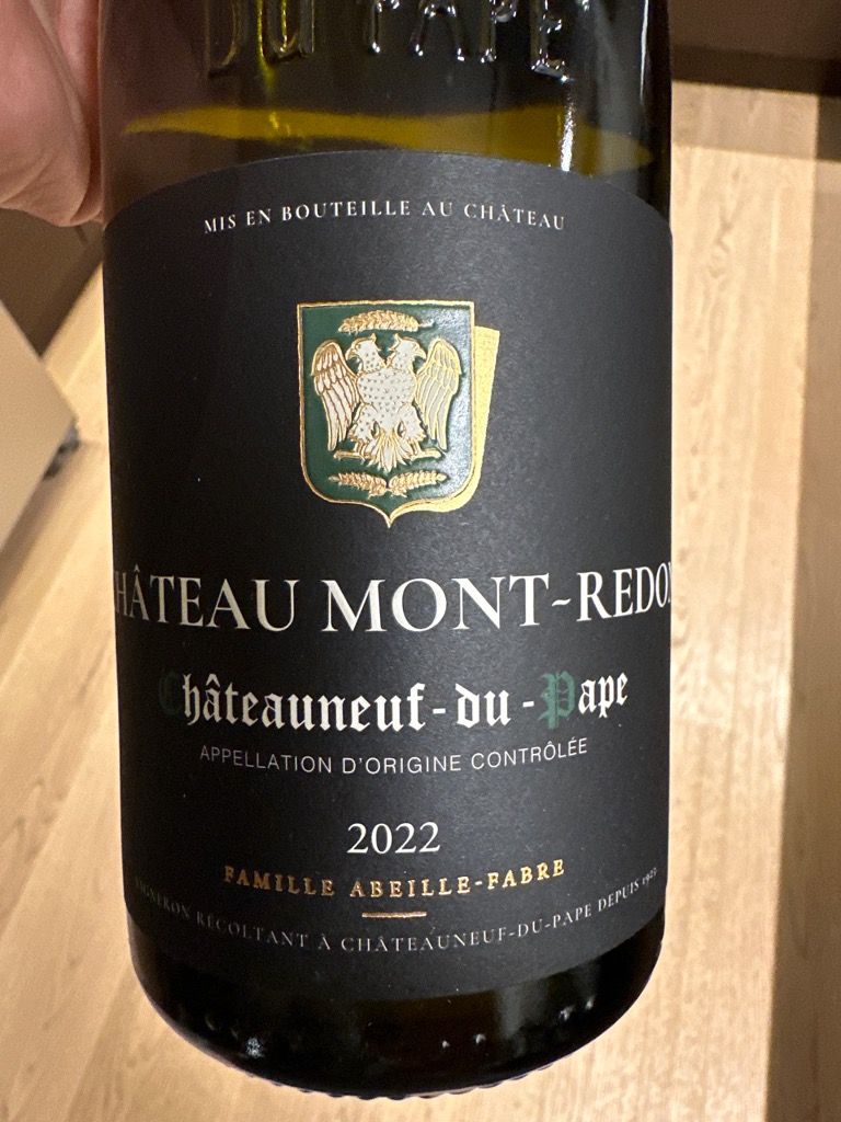 2022 Château Mont-Redon Châteauneuf-du-Pape Blanc, France, Rhône, Southern Rhône, Châteauneuf-du ...