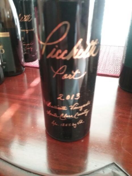 2013 Picchetti Winery Port, USA, California, Santa Cruz Mountains ...