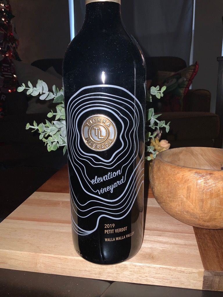 2019 Tertulia Cellars Petit Verdot Tierra Labrada Elevation Estate ...