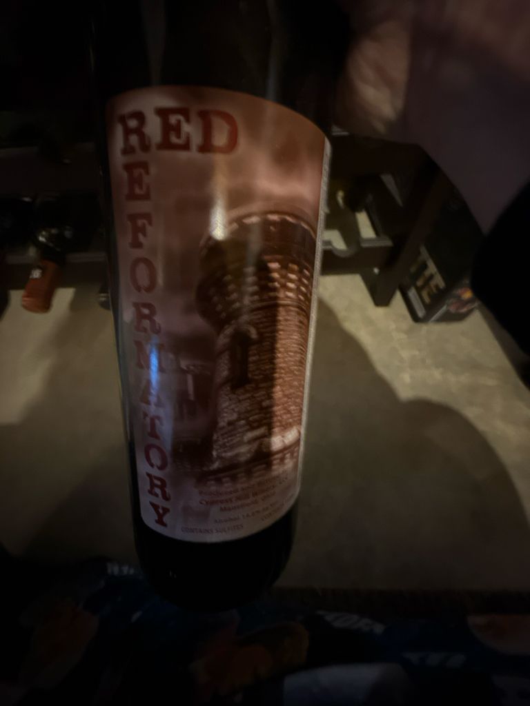 NV Cypress Hill Winery Reformatory Red, USA, Ohio - CellarTracker