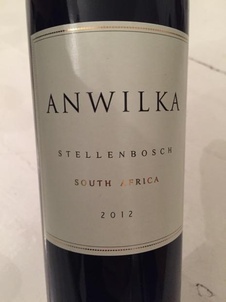 2012 Anwilka, South Africa, Coastal Region, Stellenbosch - CellarTracker