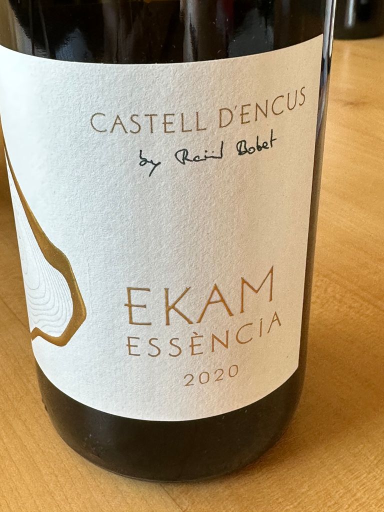 2022 Castell d’Encús Costers del Segre Ekam Essència, Spain, Catalunya ...