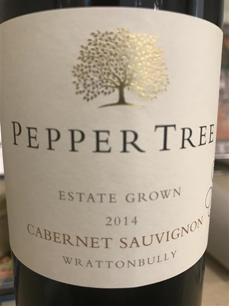 2014 Pepper Tree Cabernet Sauvignon, Australia, South Australia ...
