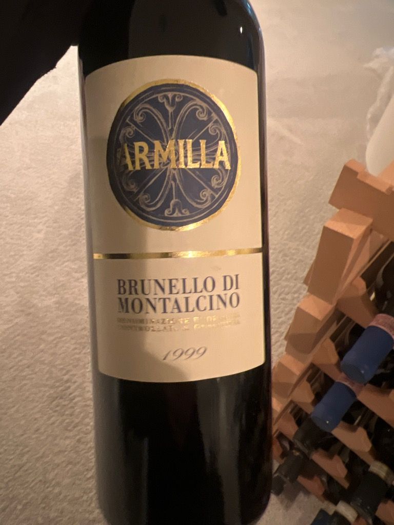 1999 Armilla Brunello di Montalcino, Italy, Tuscany, Montalcino ...