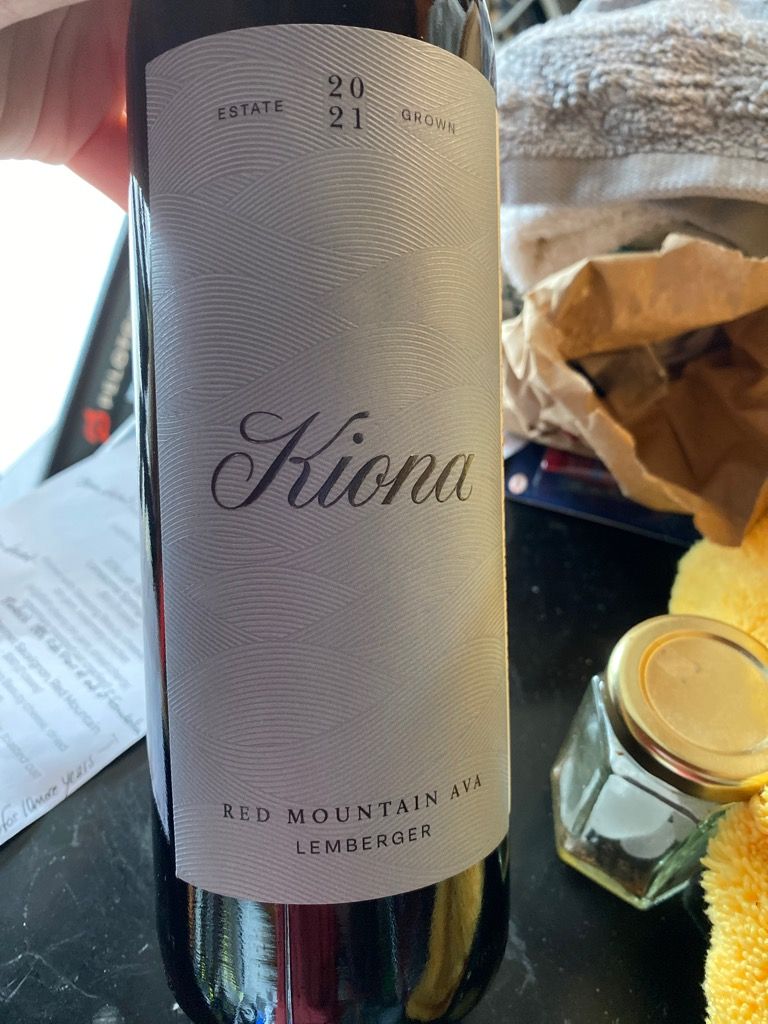 2021 Grosgrain Vineyards Lemberger Kiona Vineyard, USA, Washington ...