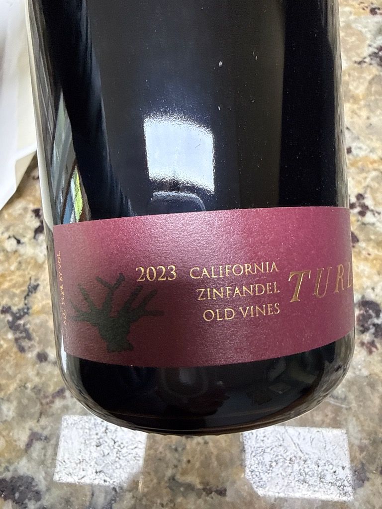 2023 Turley Zinfandel Old Vines, USA, California - CellarTracker