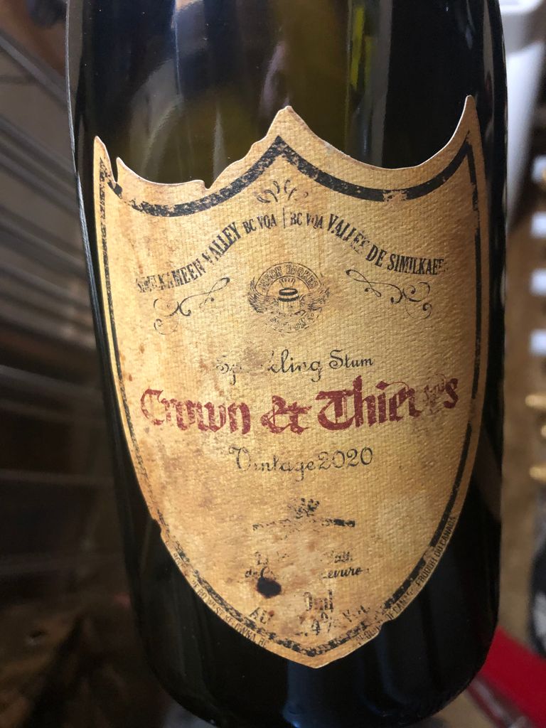 2022 Crown & Thieves Sparkling Stum, Canada, British Columbia, Okanagan ...