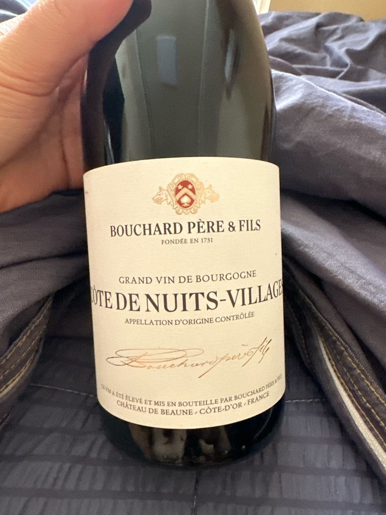 2020 Bouchard Aîné & Fils Côte de Beaune Villages, France, Burgundy ...