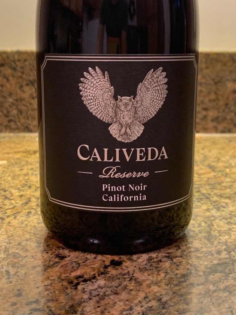 2022 Caliveda Cellars Pinot Noir Reserve, USA, California, Napa Valley ...