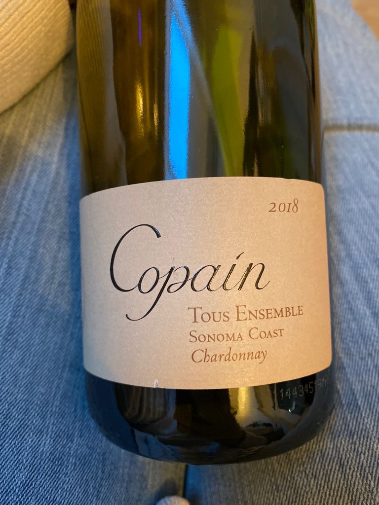 2018 Copain Chardonnay Tous Ensemble, USA, California, Sonoma County ...
