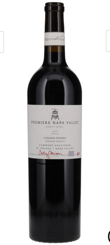 2013 Corison Cabernet Sauvignon Premiere Reserve Premiere Napa Valley ...