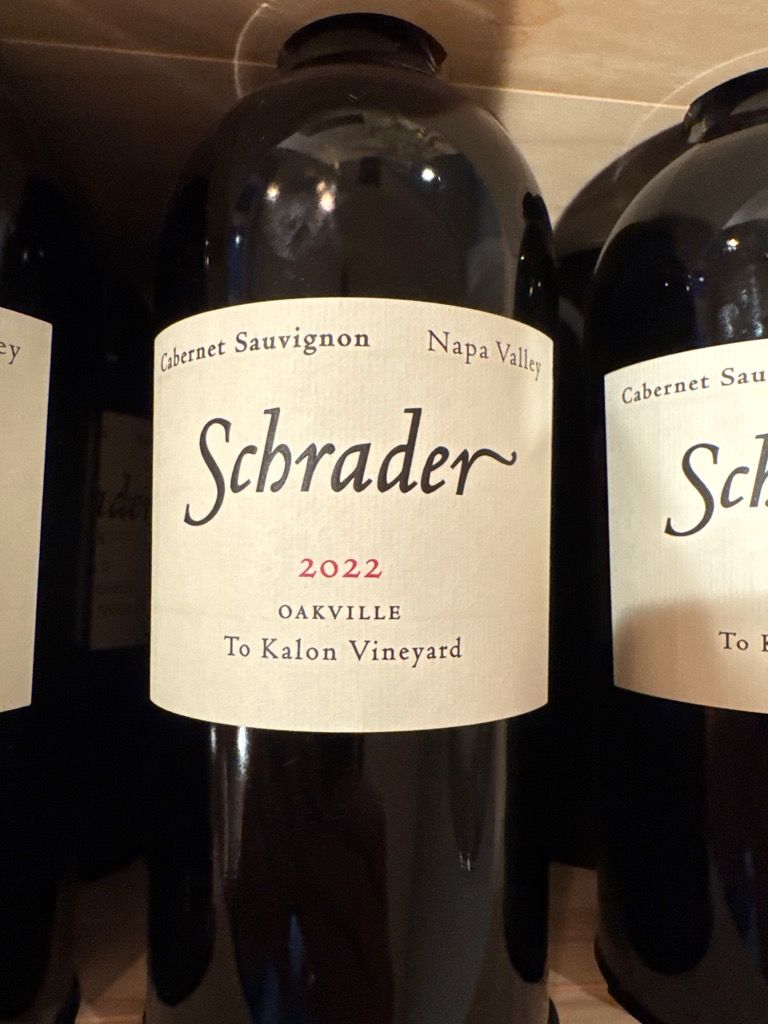2022 Schrader Cellars Cabernet Sauvignon RBS Beckstoffer To Kalon ...