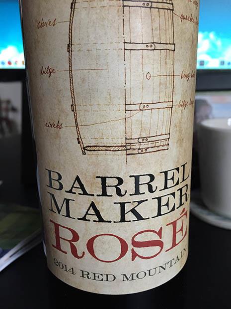 2014 Cooper Wine Company Rosé Barrel Maker Rose, USA, Washington ...