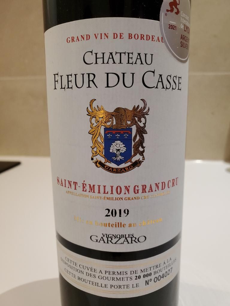 2019 Château La Fleur du Casse, France, Bordeaux, Libournais, St ...
