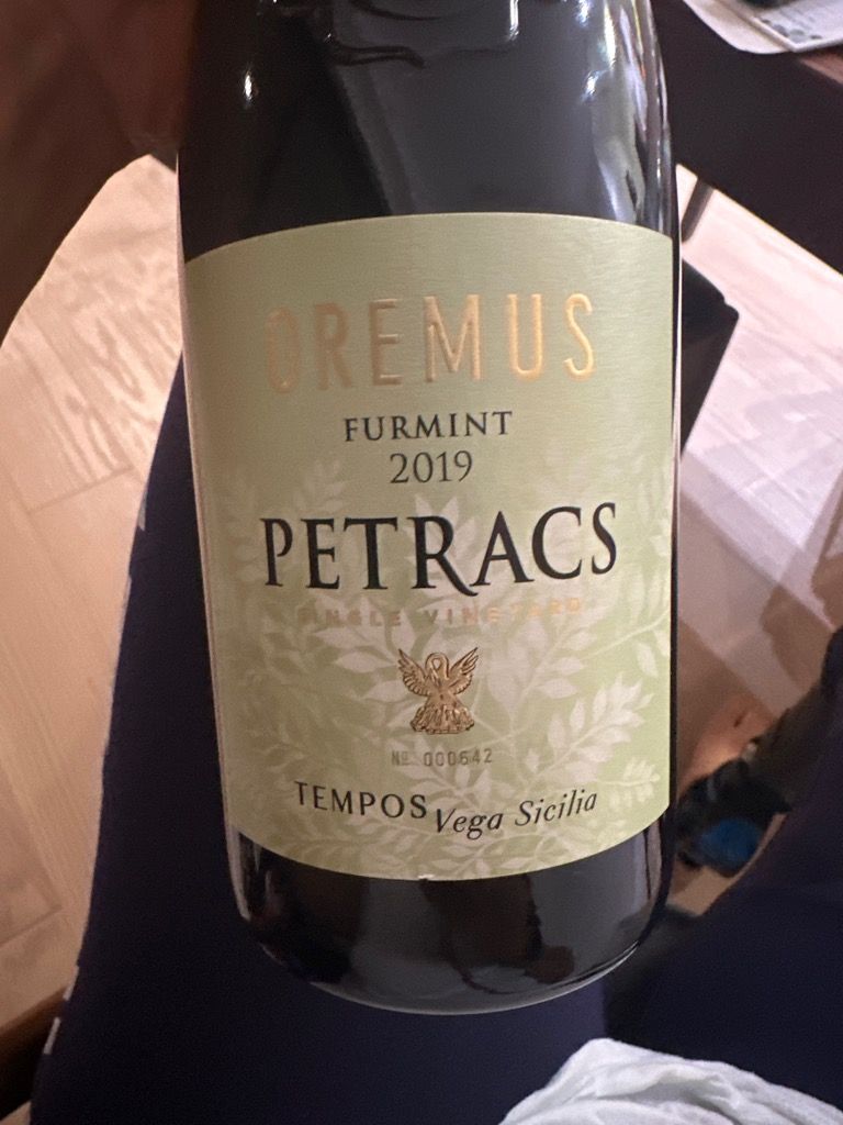 2021 Oremus Furmint Tokaji Petracs, Hungary, Tokaji - CellarTracker