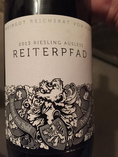 2012 Reichsrat Von Buhl Ruppertsberger Reiterpfad Riesling Auslese, Germany, Pfalz - CellarTracker
