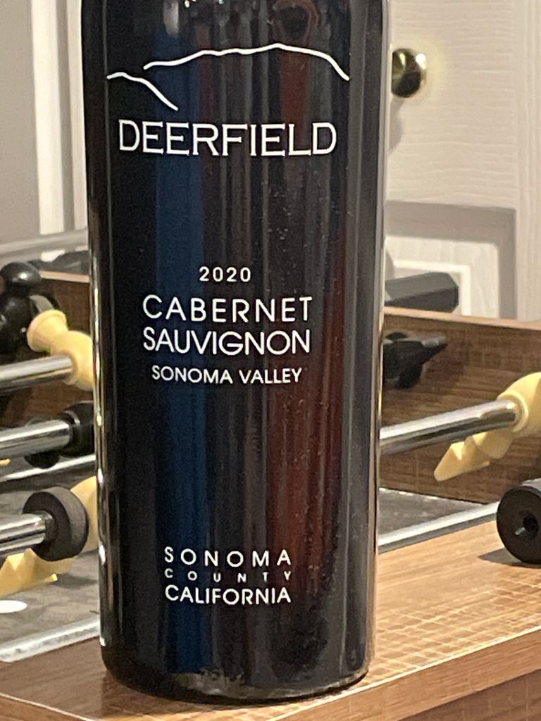 2020 Deerfield Ranch Cabernet Sauvignon Sonoma Valley, USA, California ...