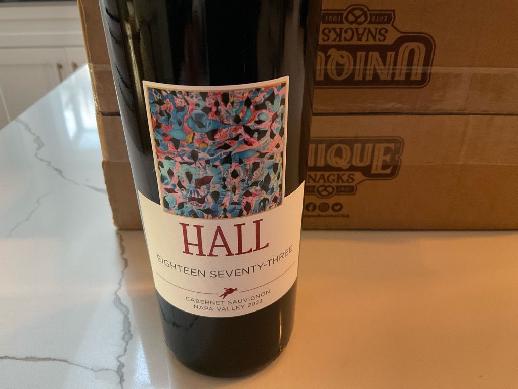 2022 Hall Cabernet Sauvignon Eighteen Seventy-Three Napa Valley, USA ...