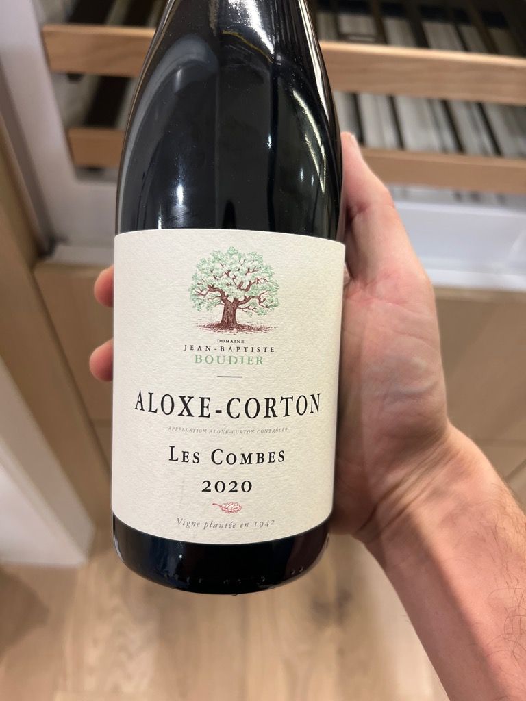 2022 Jean-Baptiste Boudier Aloxe-Corton Blanc Les Combes, France ...