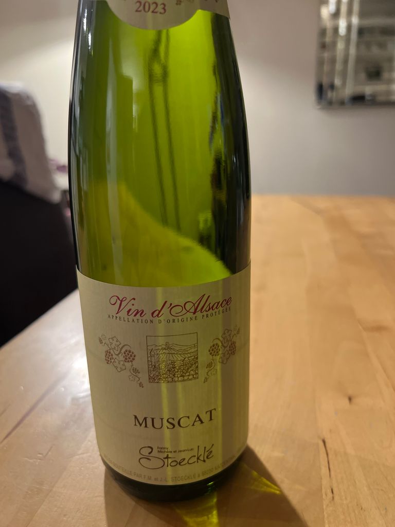 2022 Stoeckle Muscat, France, Alsace - CellarTracker